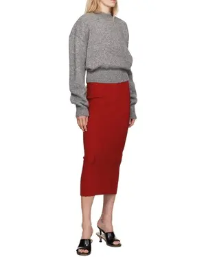 Jacquemus Logo Intarsia Knit Sweater