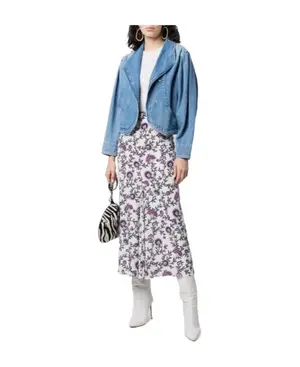 Isabel Marant Étoile High-waisted Floral-print Skirt
