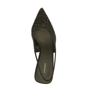 LE SILLA Gilda 60mm Embellished Slingback Pumps