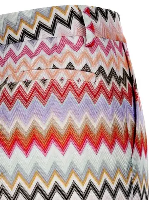 Missoni Zigzag Straight-leg Tailored Trousers