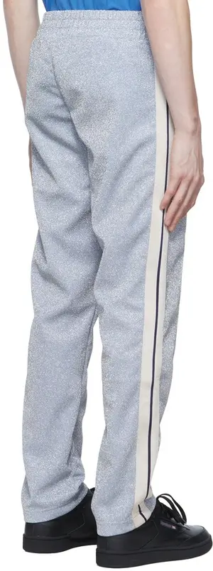 Palm Angels Metallic Logo-embroidered Track Pants