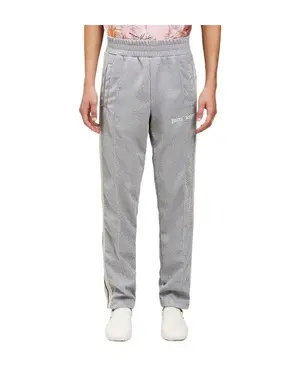 Palm Angels Metallic Logo-embroidered Track Pants