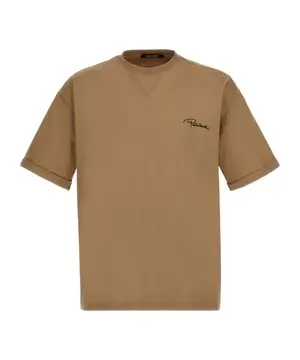 Roberto Cavalli Logo-patch T-shirt