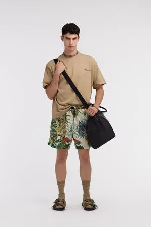 Roberto Cavalli Logo-patch T-shirt