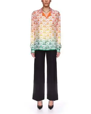 Casablanca Gradient Heart Monogram Shirt