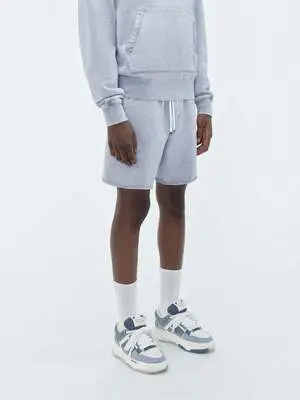 Amiri Filigree Cotton Track Shorts