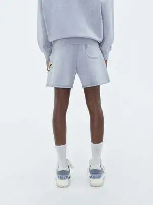Amiri Filigree Cotton Track Shorts