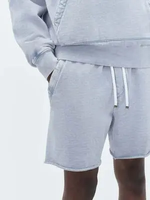 Amiri Filigree Cotton Track Shorts