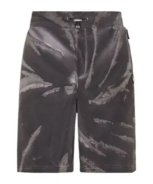 Philipp Plein Tie-dyed Shorts - Black