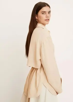 Vince Tie-fastened Open Back Shirt