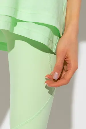Y3 Panelled Logo Leggings