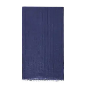 Loro Piana Three-dimensional Jacquard Badge Shawl