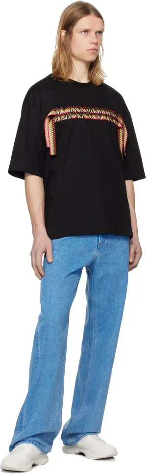 LANVIN Curblace Crewneck T-shirt - Black