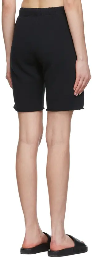 Heron Preston Logo Patch Organic Cotton Knee-length Shorts