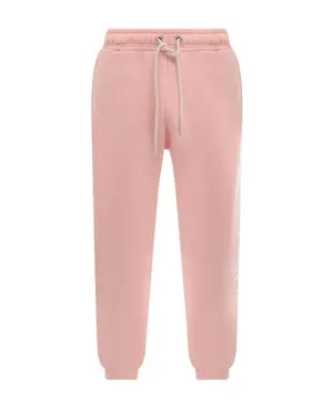 Palm Angels Logo Printed Drawstring Track Pants - Pink