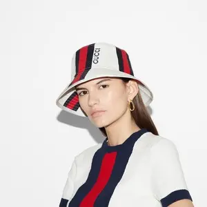 Gucci Ribbon Fisherman's Hat