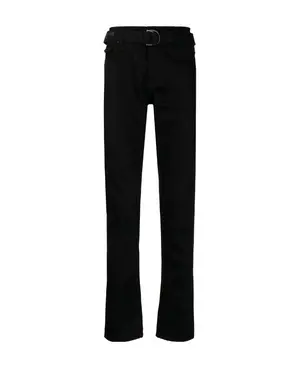 Off-White Industry-belt Skinny Jeans - Black