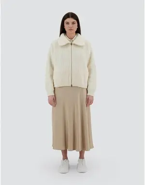 Herno Wool Zipped Cardigan