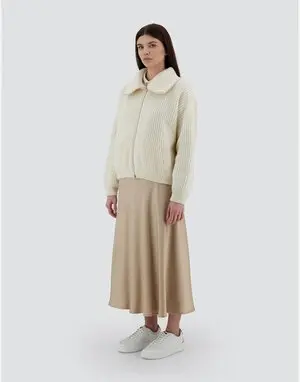 Herno Wool Zipped Cardigan