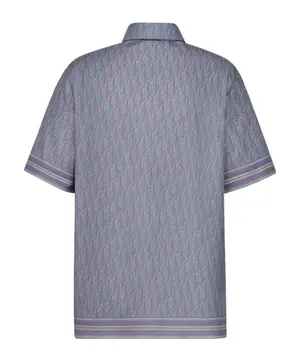 Dior Oblique Pixel Short-sleeved Shirt