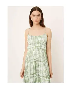 Vince Tie-dyed Suspender Dress