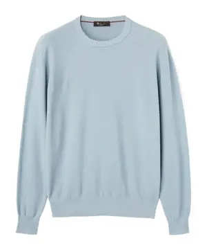 Loro Piana Round Neck Sweater - Blue