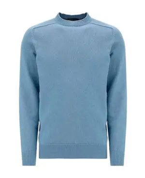 Loro Piana Long-sleeved Round-neck Sweater - Blue