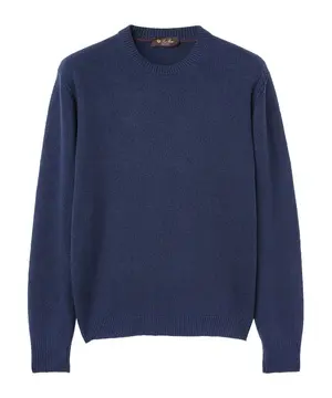 Loro Piana Long-sleeved Sweater - Blue