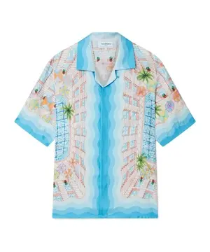 Casablanca Le Plongeon Shirt - Blue