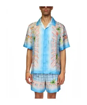 Casablanca Le Plongeon Shirt - Blue
