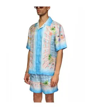 Casablanca Le Plongeon Shirt - Blue