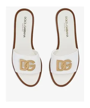 Dolce & Gabbana Dolce Gabbana Dg Logo Lettering Sliders