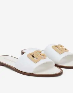 Dolce & Gabbana Dolce Gabbana Dg Logo Lettering Sliders