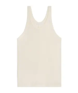 Helmut Lang Racer Tank - Ivory