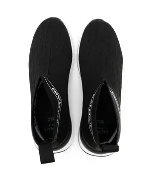 Balmain Logo-intarsia Sock Sneakers