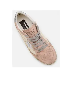 GOLDEN GOOSE Ballstar Glitter-embellished Sneakers