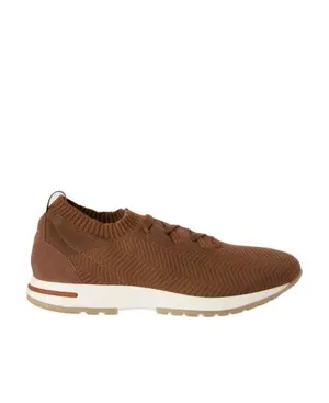 Loro Piana Lp Flexy Walk Low Upper Board Shoes - Brown