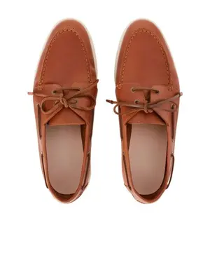 Loro Piana Lace-up Flat Shoes