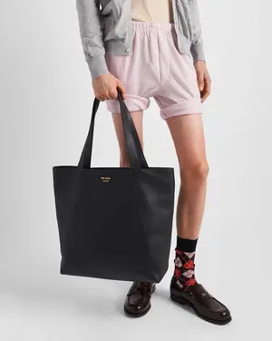 Prada Leather Tote Bag