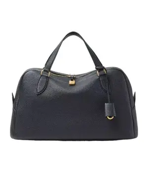 Loro Piana Needle Medium Shoulder Bag - Black