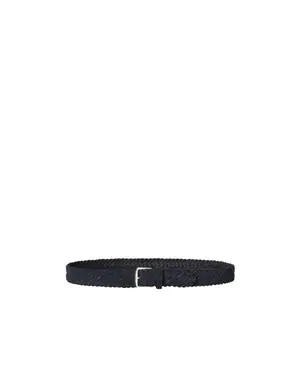 Loro Piana Buckle Belt - Black