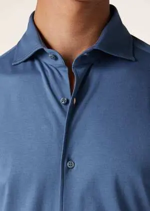 Loro Piana Buckle Long-sleeved Shirt