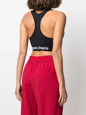Palm Angels Logo-print Sports Bra