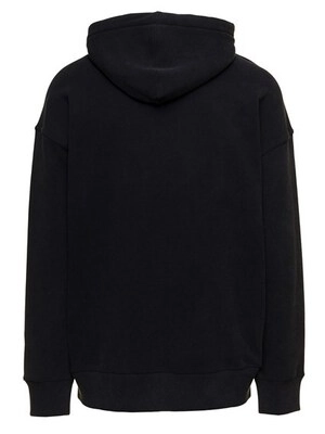 Givenchy Embroidered Logo Drawstring Hoodie