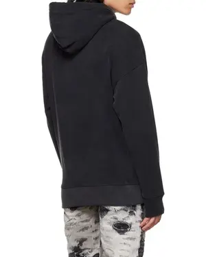 Givenchy Embroidered Logo Drawstring Hoodie