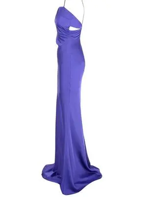 Attico Melva Asymmetrical Maxi Dress