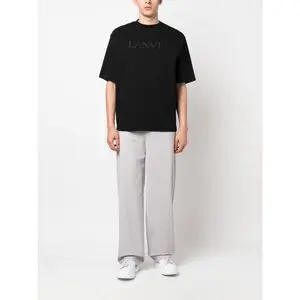 LANVIN Oversized Embroidered T-shirt