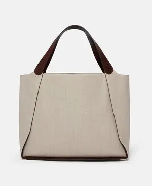 Stella McCartney Logo-appliqué Top Handle Bag