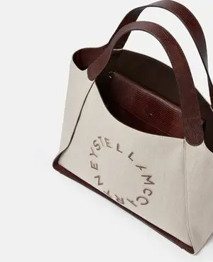 Stella McCartney Logo-appliqué Top Handle Bag