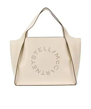 Stella McCartney Logo Tote Bag - Nude